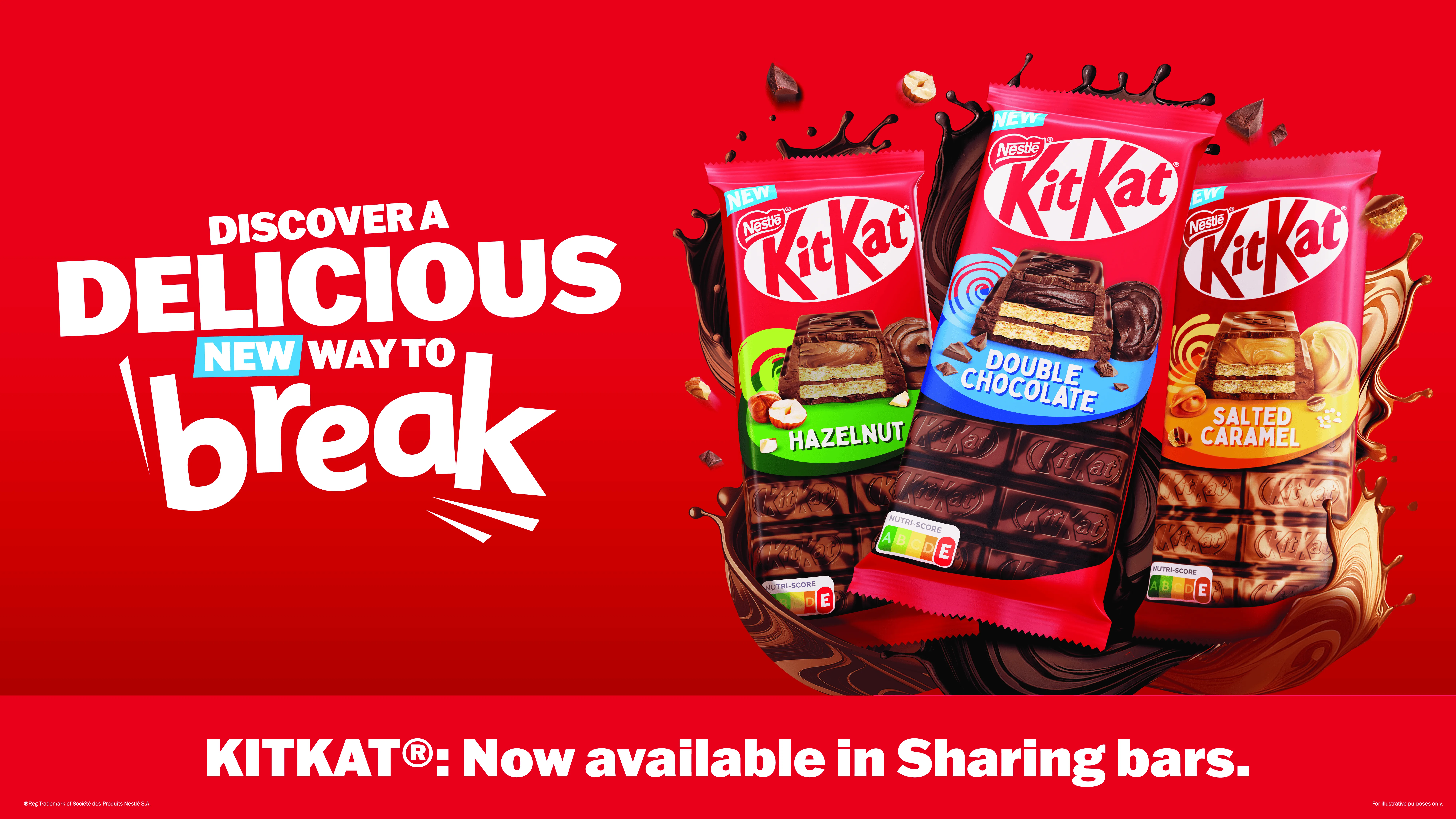 Our New Sharing Bars Kitkat